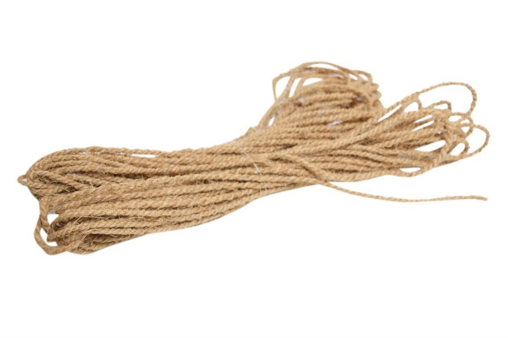 Touw coco dun 200g naturel - Koopkerstverlichting.nl